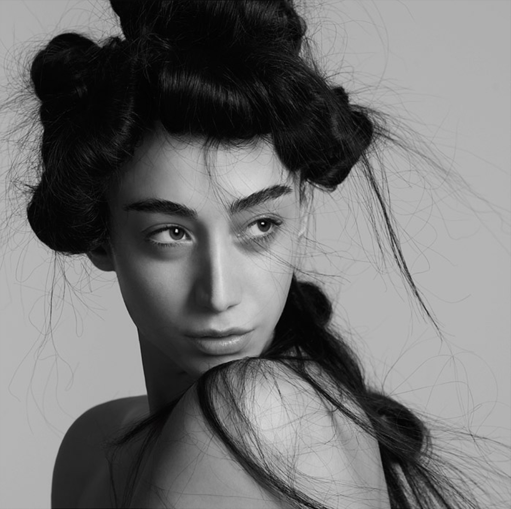 Salomé Jugeli in Virgine Magazine Issue 1 by David Marvier