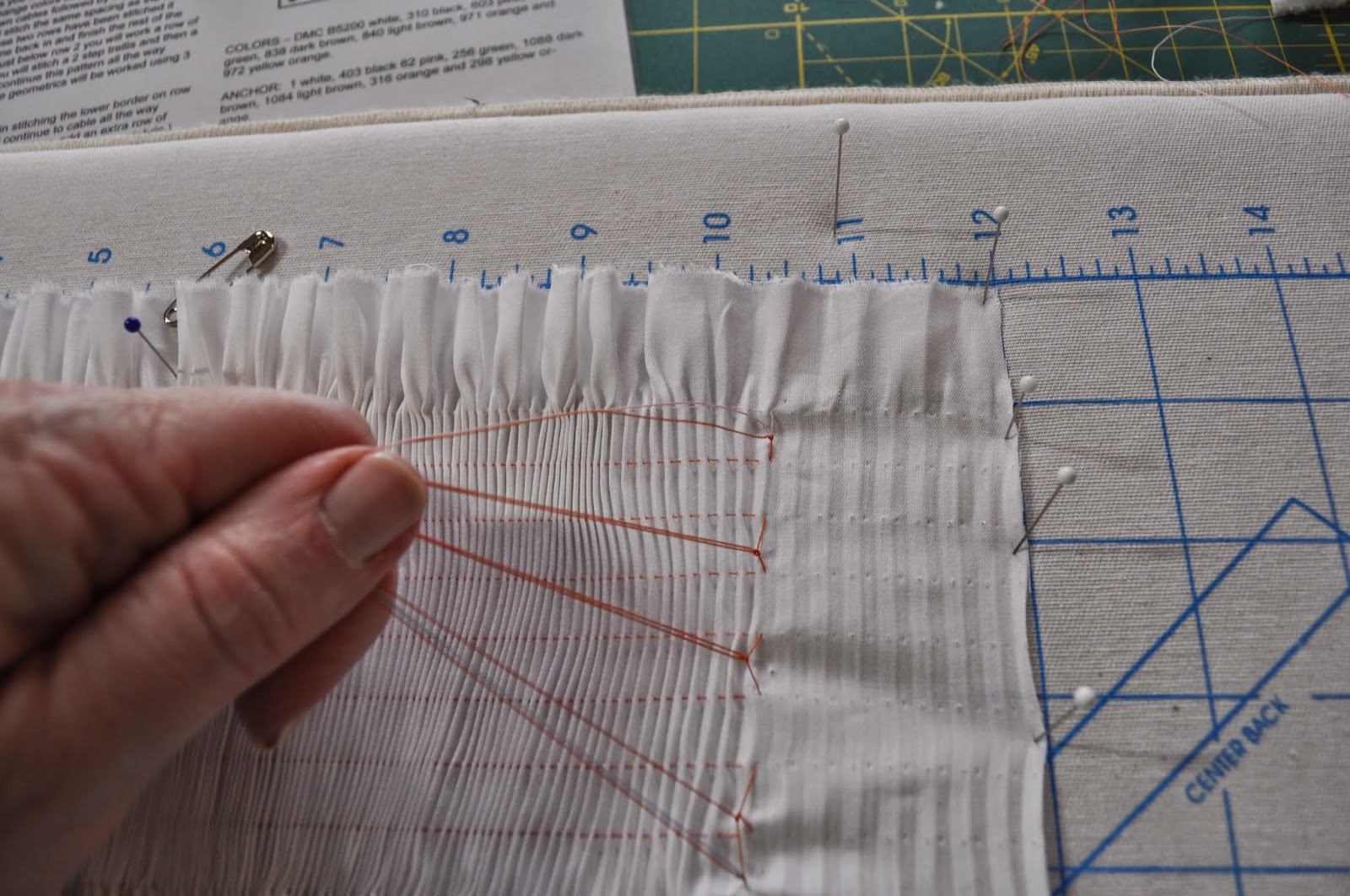 Ney Ney's Nest: "Spring Smock-Along"-Picture Smocking Part 1