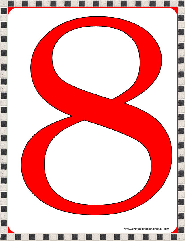 BLOG PROFESSOR ZEZINHO: NUMERAIS COLORIDO PARA IMPRIMIR