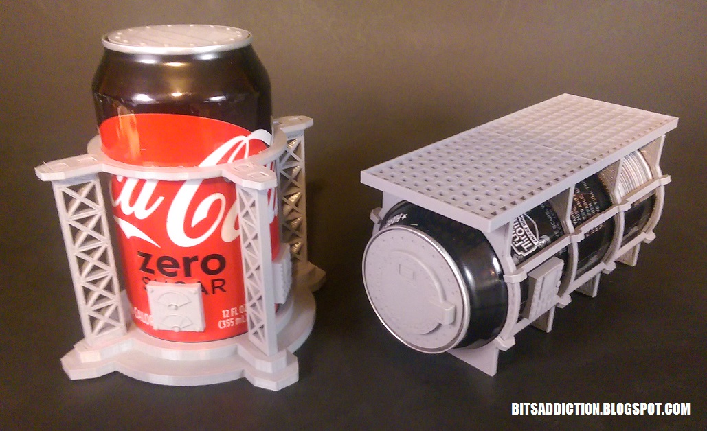 Bits Addiction: Canwalks - 3D printed sci-fi terrain system