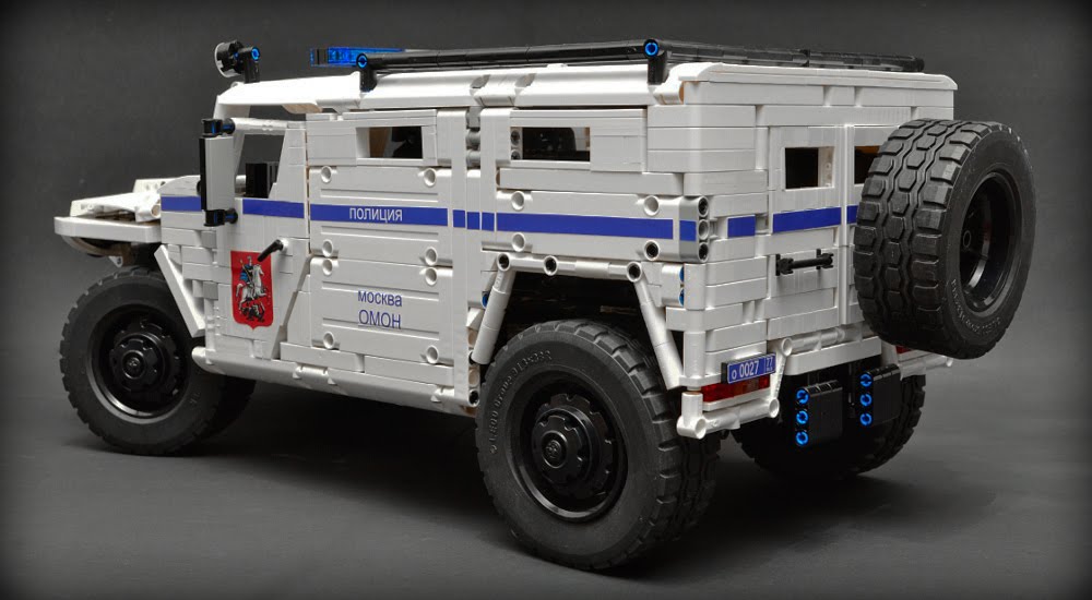 filsawgood Lego Technic Creations: Lego GAZ TIGER SPM-2