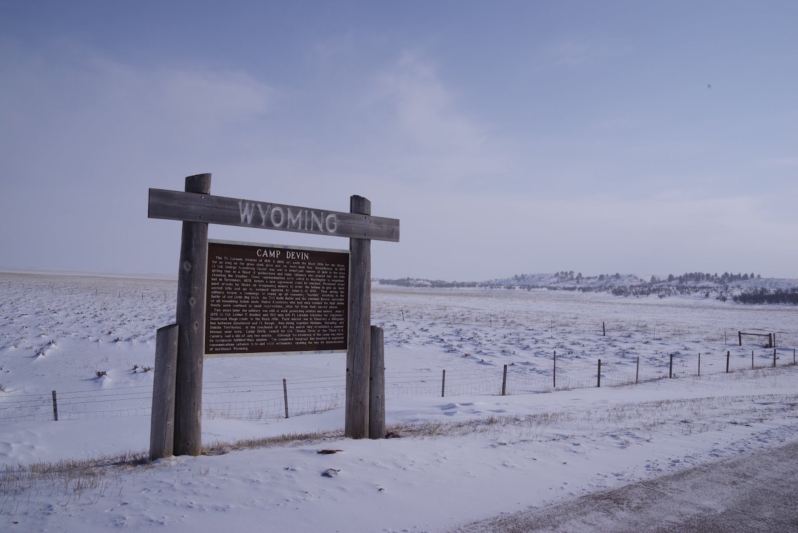 Today In Wyoming's History: Camp Devin, Montana/Wyoming