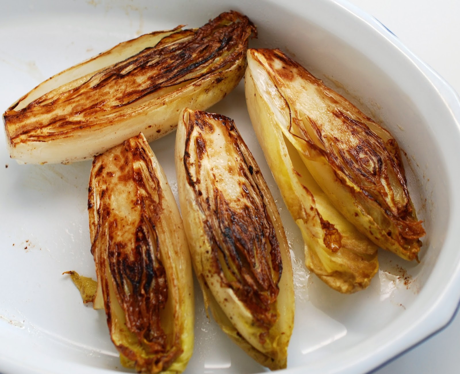 Cooking with Larue: Caramelized Endive with Gruyere