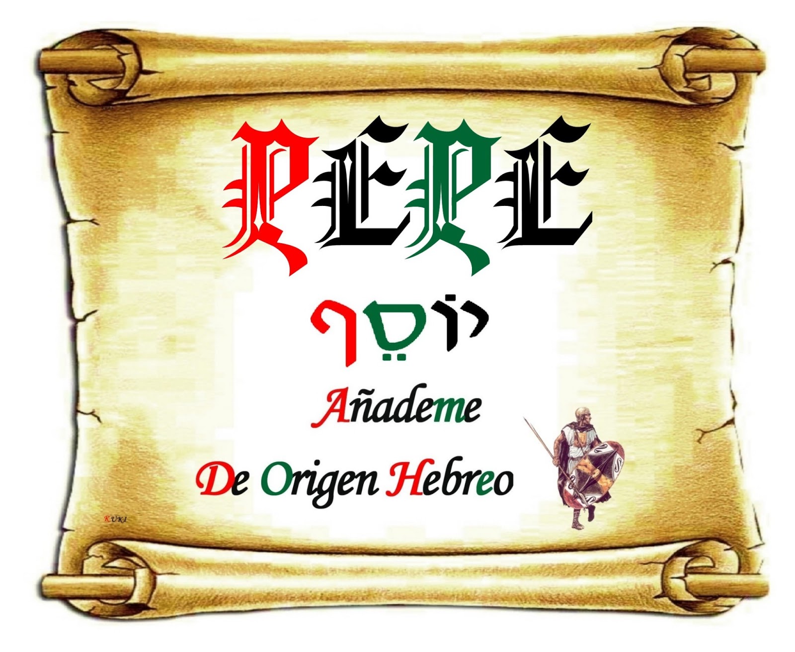 El origen de los nombres: Pepe