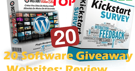 Best 20 Software Giveaway Websites : Review