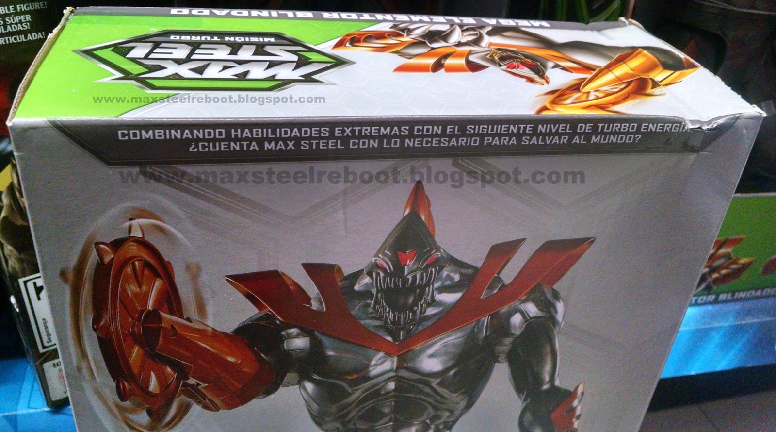 Max Steel Reboot: Max Steel 2017: Nuevo Mega Elementor Blindado