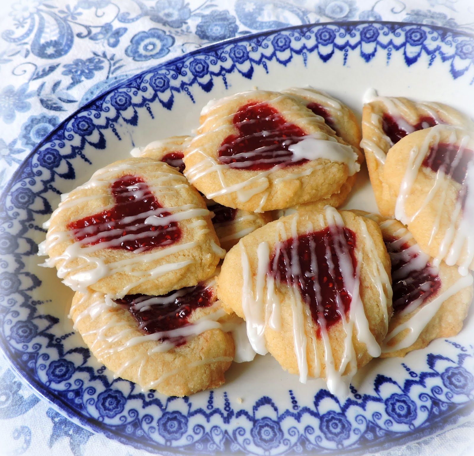 Easy Jam Hearts | The English Kitchen