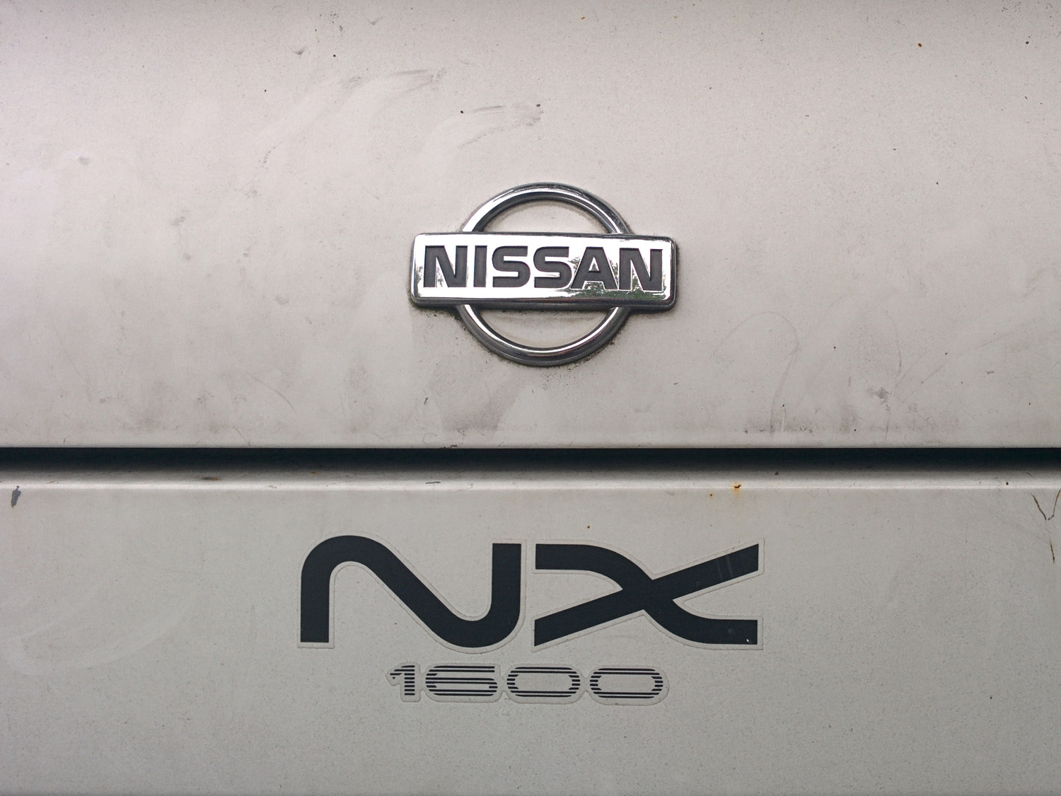 Old Parked Cars Vancouver: 1992 Nissan NX1600