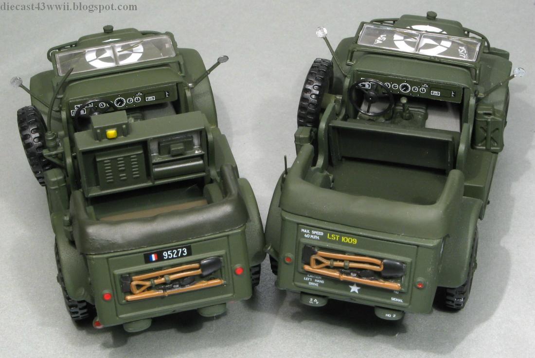 Military scale models: WC56 & WC57. Victoria