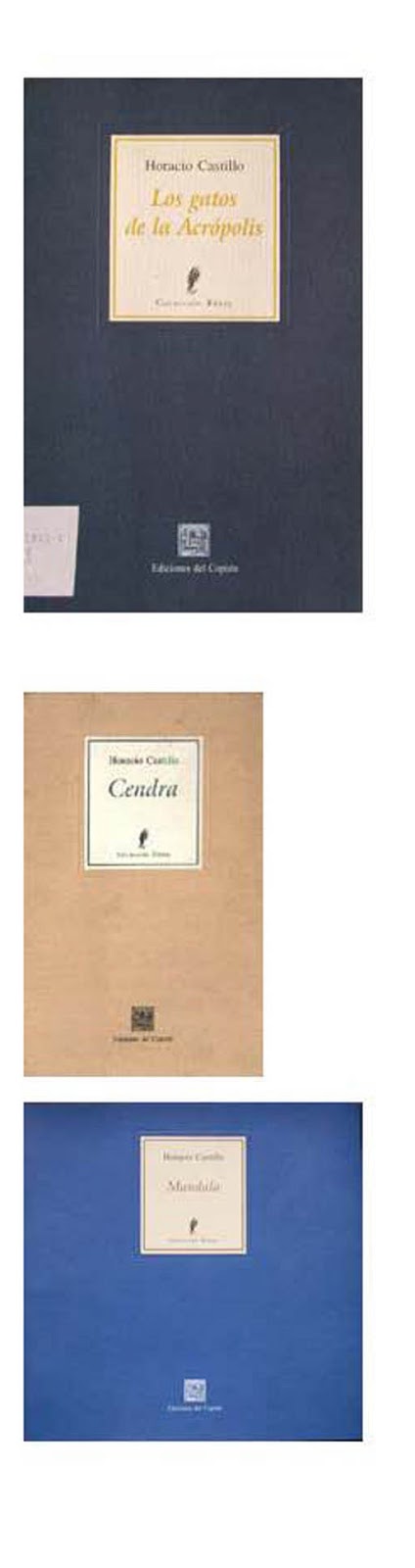 Ancile: HORACIO CASTILLO EN UNA ANTOLOGÍA MÍNIMA DE ALFREDO JORGE MAXIT ...