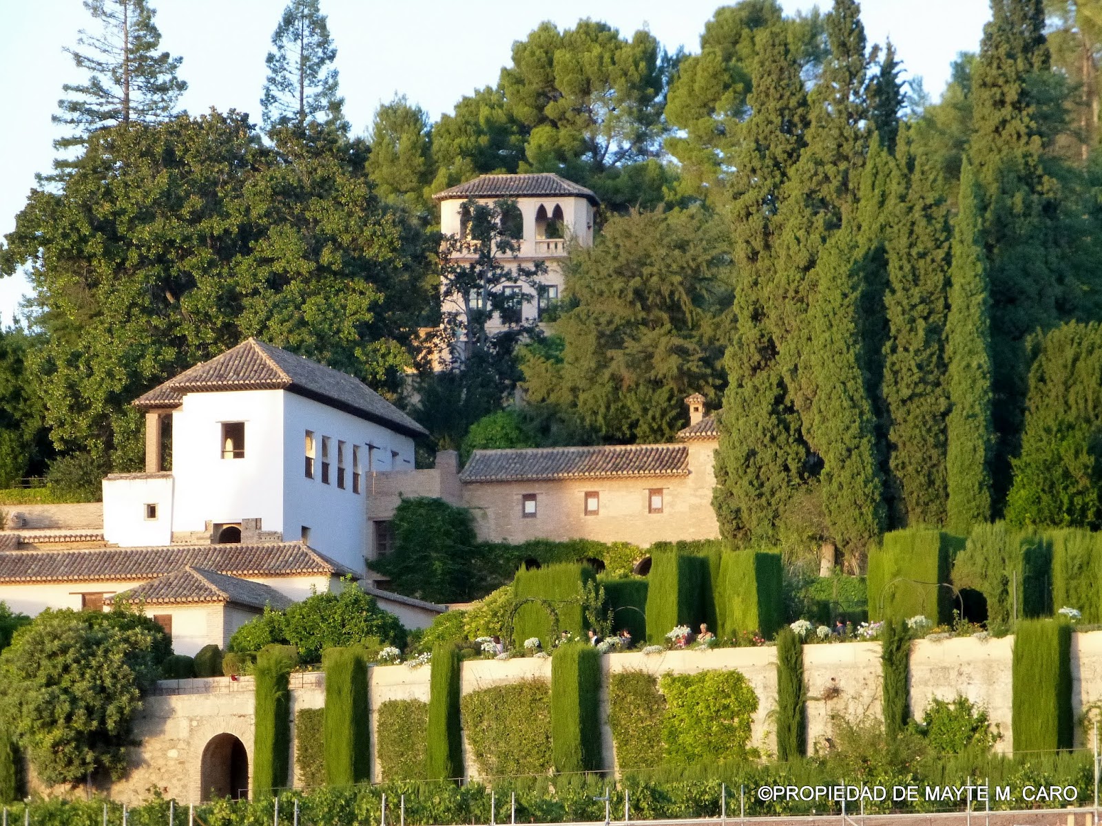 GRANADA CIUDAD VIVA: El Mirador Romántico del Generalife, construido en ...