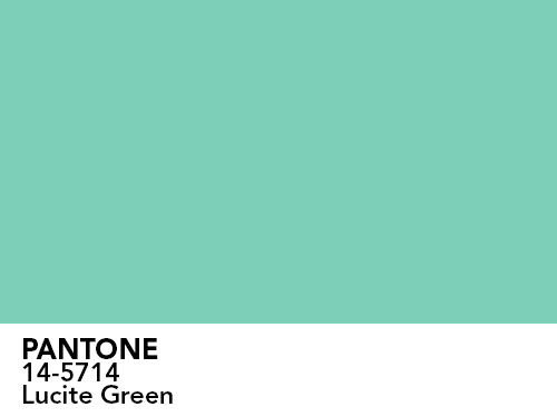 Beauty World: Un po' Tiffany, un po' Lucite Green