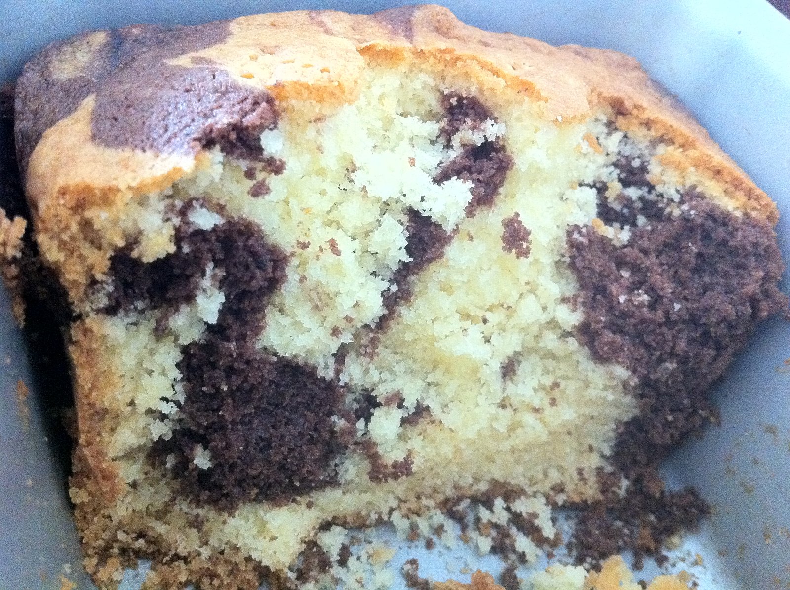 Gluten Free Victoria Marble Sponge Slab! | the spice whisperer