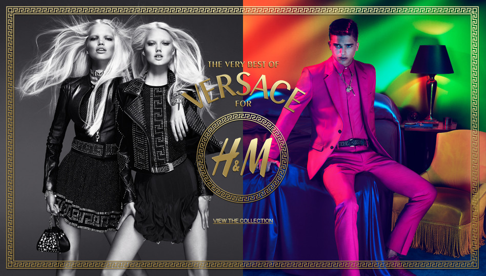 Beauty behind G: Colectia Versace pentru H&M, si in Romania!