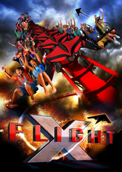 NewsPlusNotes: X-Flight for Six Flags Great America!