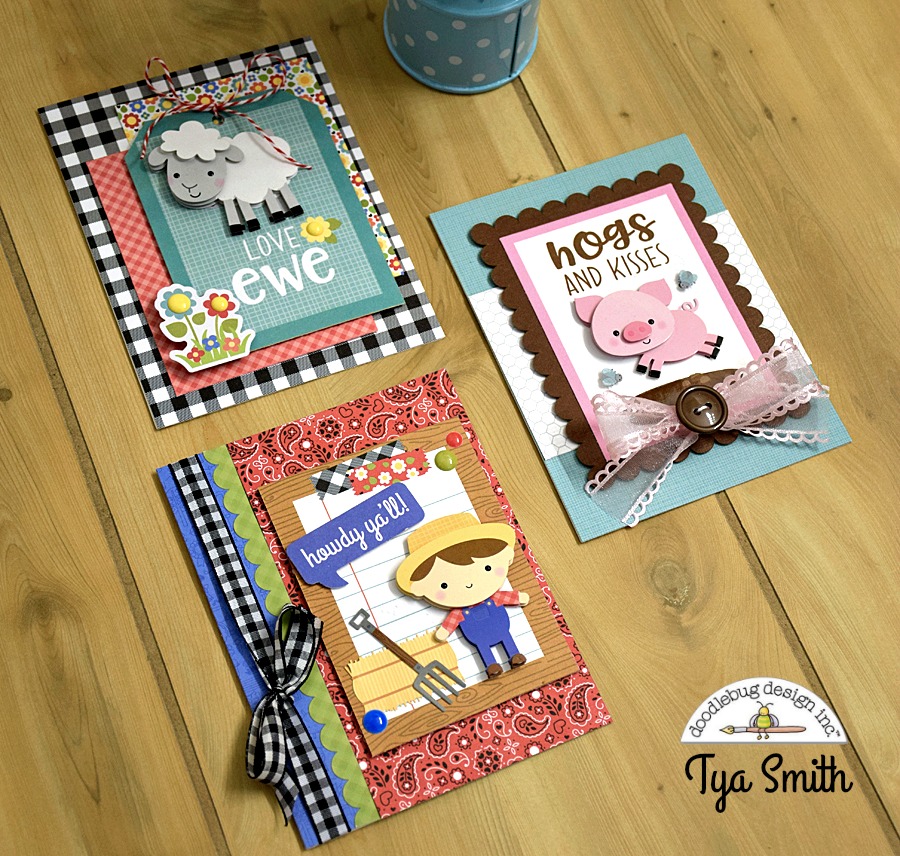 Doodlebug Design Inc Blog: Down on the Farm | Cards by Tya