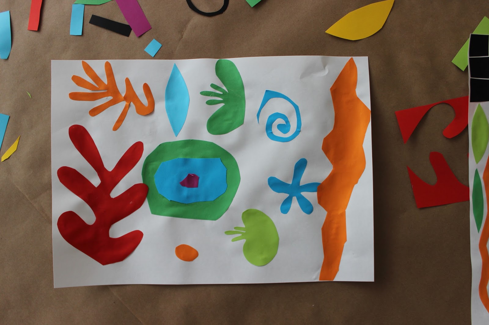 Not-So-SAHM: Matisse Paper Cut-Outs