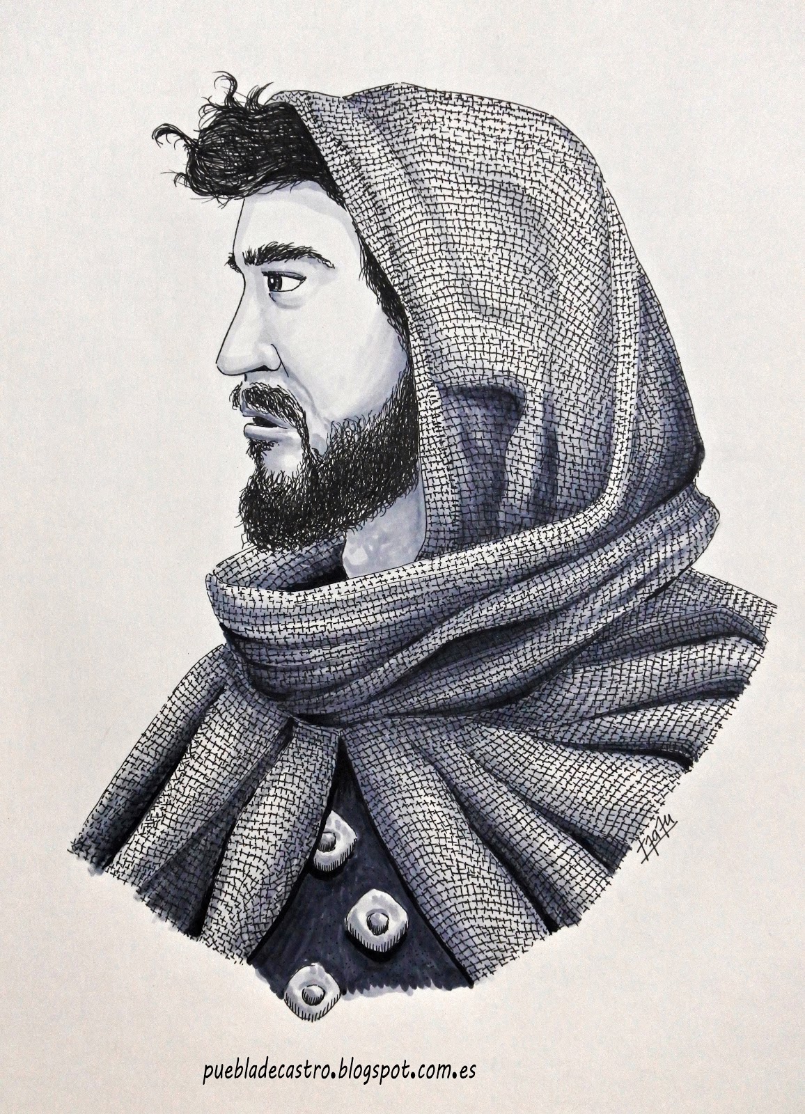 La Puebla de Castro: ARCHUZA DE BAHLUL IBN MARZUQ, EL LIBERTADOR