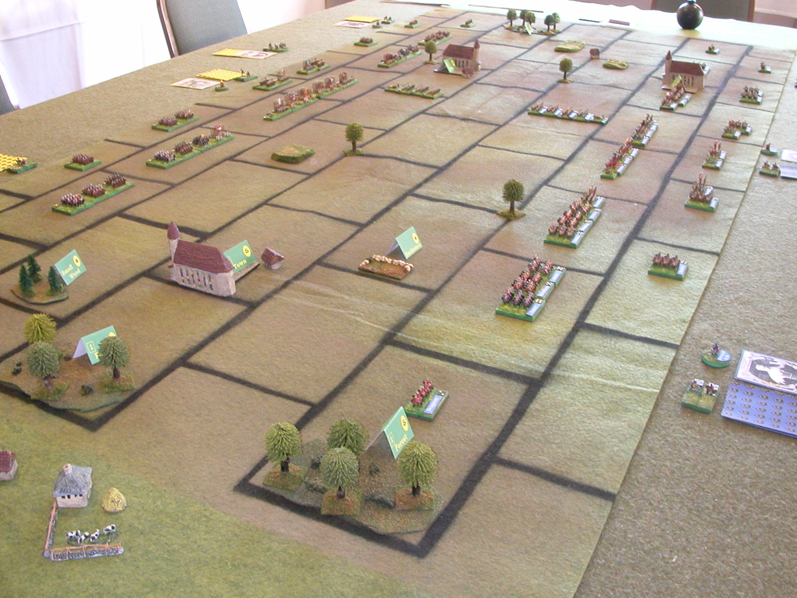 Ed M's Wargames Meanderings : THE GRIDDED GAME MAT: HOW TO