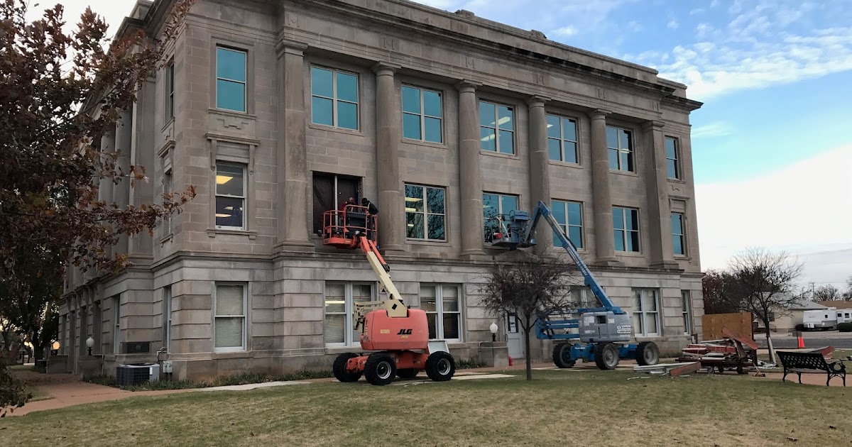 Tillman County Chronicles: Original Courthouse Windows Available