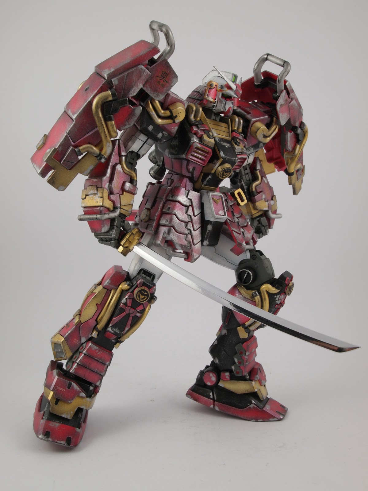 Arashi no Kumo: Painted Kit: 1/100 MG Shin Musha Gundam