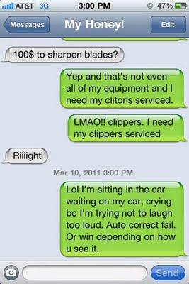 All the Funny Ones ! : Funny Phone T9 Typo Errors