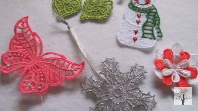 How to Machine Embroider Lace Earrings / The Beading Gem