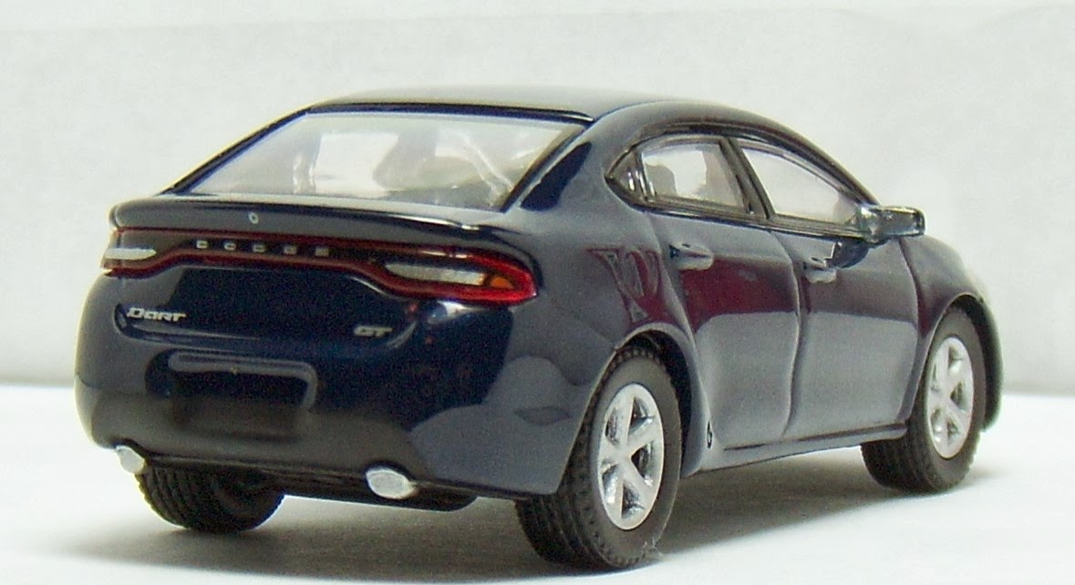 Greenlight 2013 Dodge Dart GT and Hot Wheels 1968 Dart and 1971 Demon