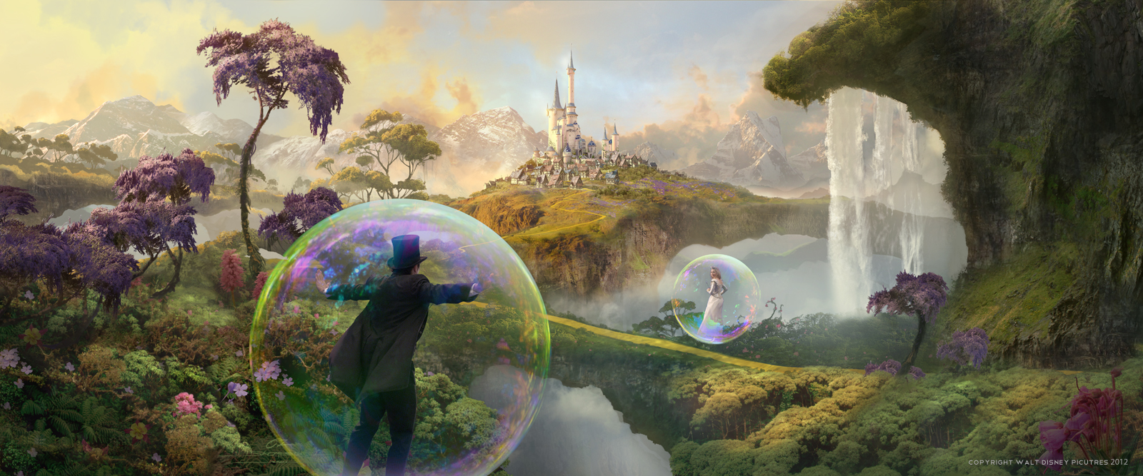 Glinda's Castle by J. Bach : ImaginaryLandscapes