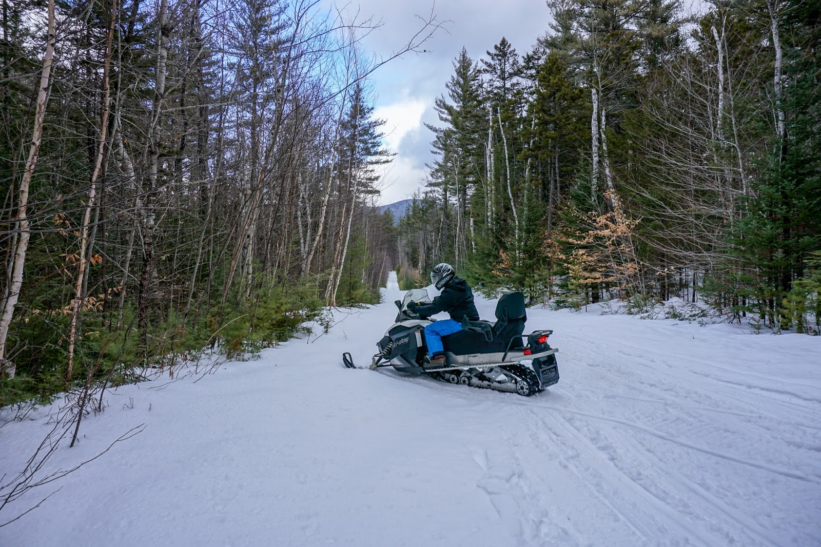 Northern Extremes Snowmobiling in the White Mountains