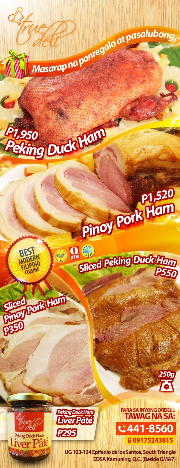 TOPAZ HORIZON: OMG. Duck ham!