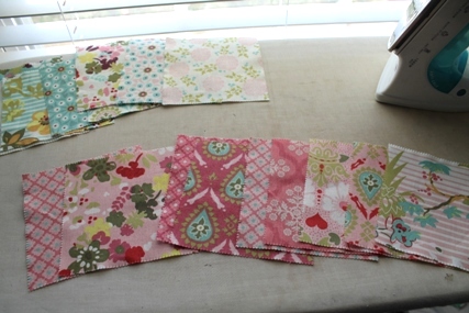 Sew Lux Fabric : Blog: Charm Pack Mini Quilt Tutorial #2