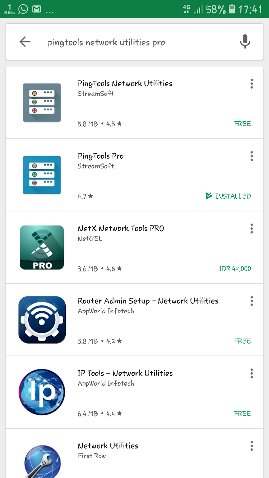 Cara Memperkuat Sinyal Smartphone Dengan Aplikasi Ping Tools Network ...