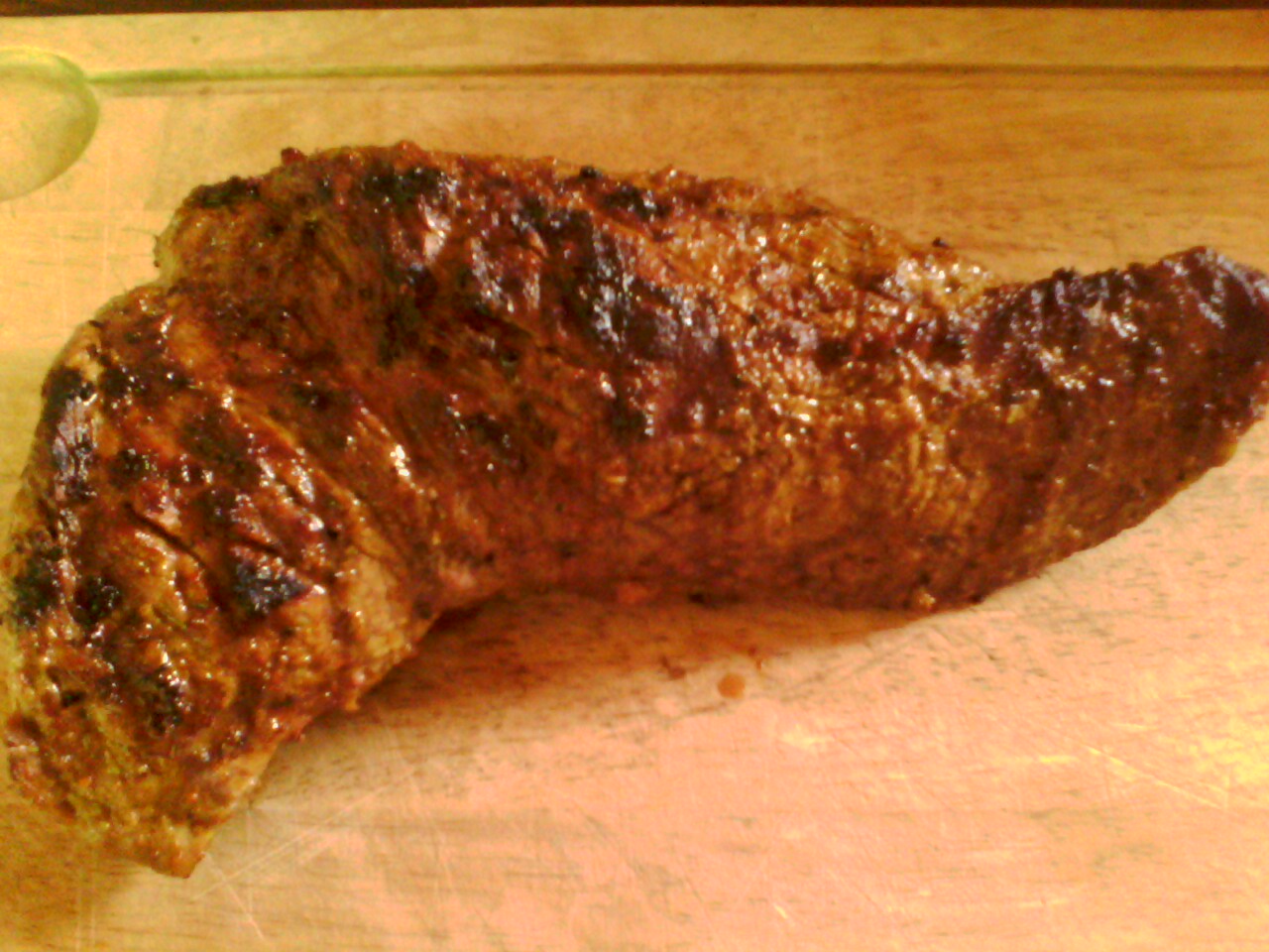 Mi cocina: Pollo de res (punta de ganso) asado con cúrcuma