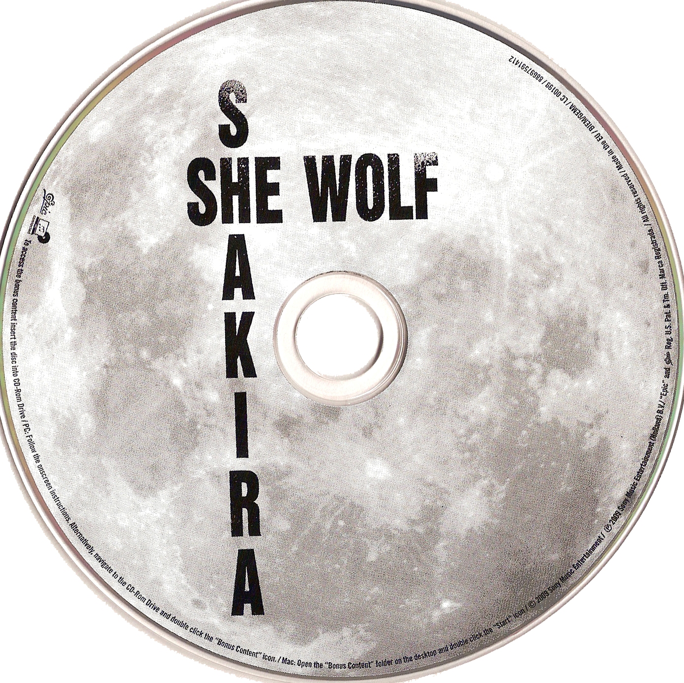 She Wolf - Shakira | BookletLandia.it
