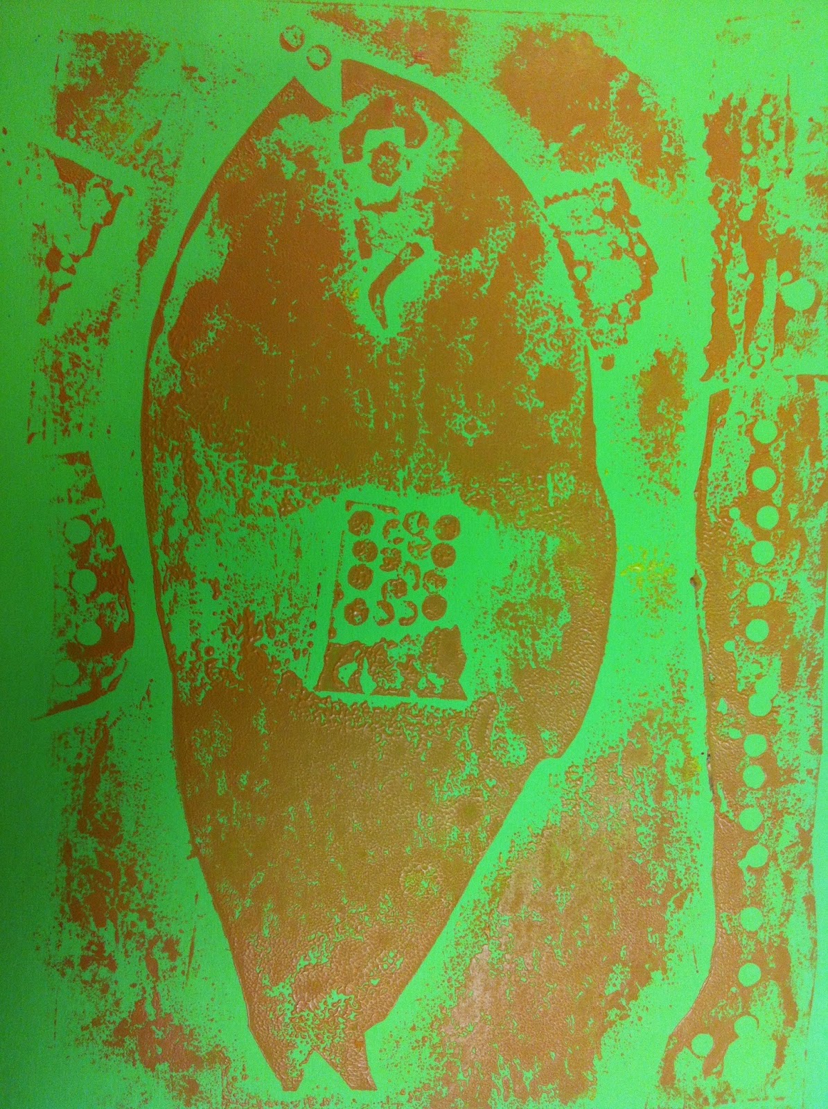 ChumleyScobey Art Room: Collagraph Prints with 3rd Grade