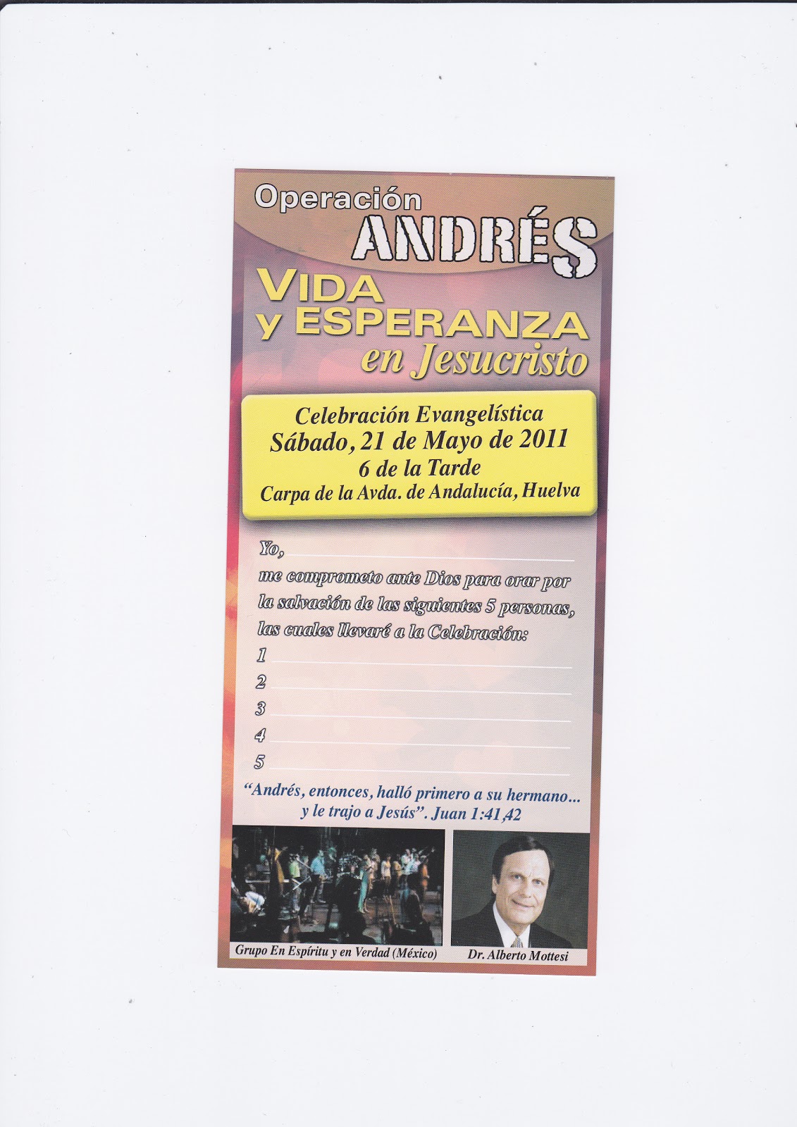 getsemanilapalma: OPERACION ANDRES -CAMPAÑA HERMANO MOTTESI 21/05/2011
