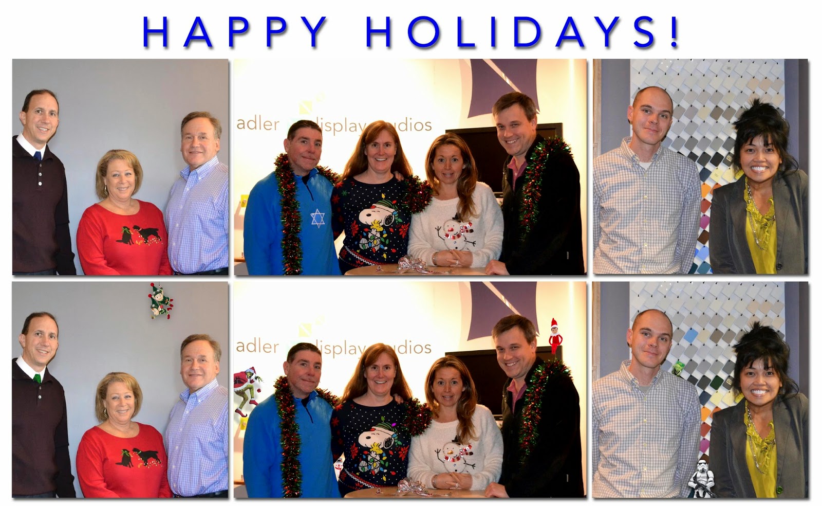 Adler Display Studios: Holiday Staff Picture Photo Hunt: Can You Spot ...