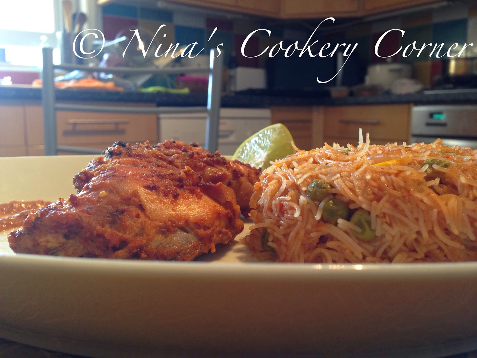 Nina's Cookery Corner: Pepper Chicken and Rice Vermicelli (Rice Sticks)