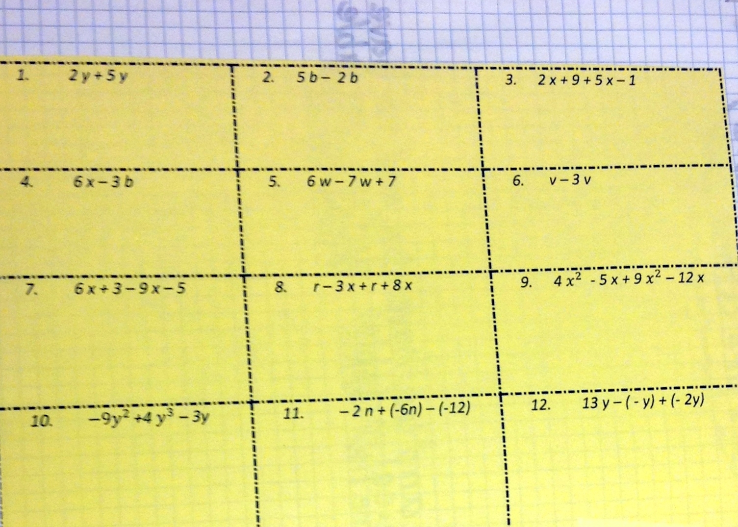 Equation Freak: Combining Like Terms and Distributive Property ...