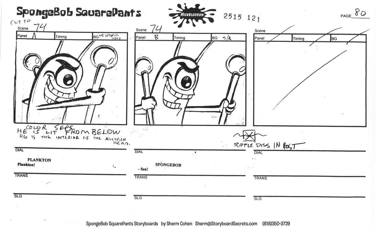 Sherm Cohen Storyboard Artist: SpongeBob Storyboards: The FUN Show