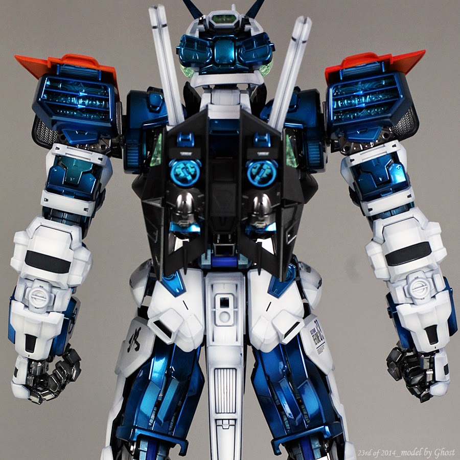 GUNDAM GUY: PG 1/60 MBF-P03 Gundam Astray Blue Frame - Customized Build