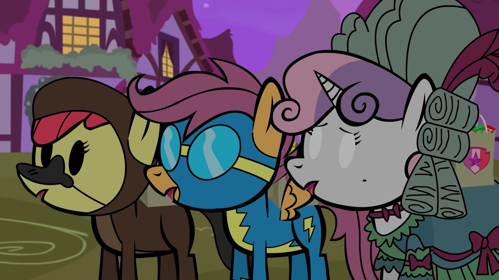 Equestria Daily - MLP Stuff!: A Paper Derpy Nightmare Night