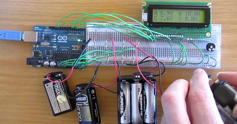 كيف تصنع (فولتميتر voltmeter) باستخدام اردوينو - Ali Al Karkuki