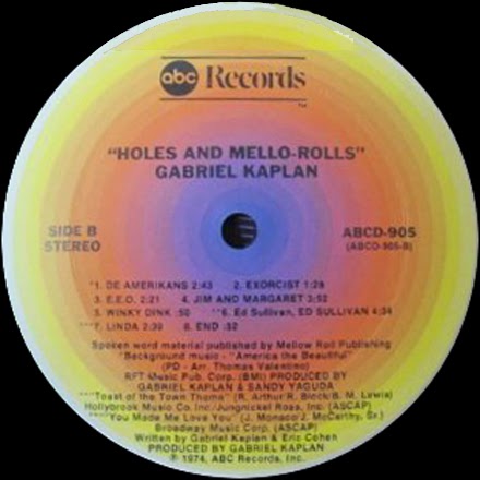 Vintage Stand-up Comedy: Gabe Kaplan - Holes And Mello-Rolls 1975