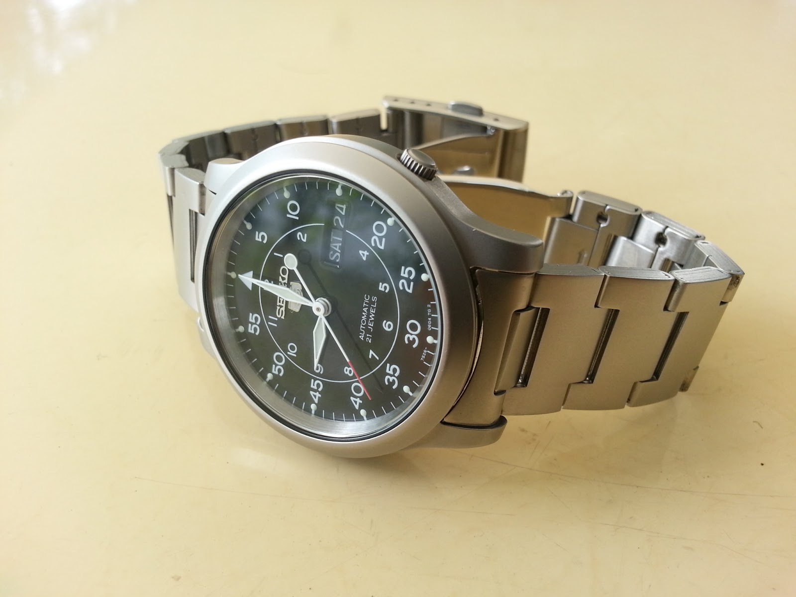 Pesona Jam: Seiko 5 Military cal 7S26A -SOLD