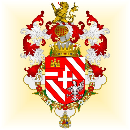 Armorial de l'Ordre de l'Annonciade: Charles François Manfredi de Lucerne