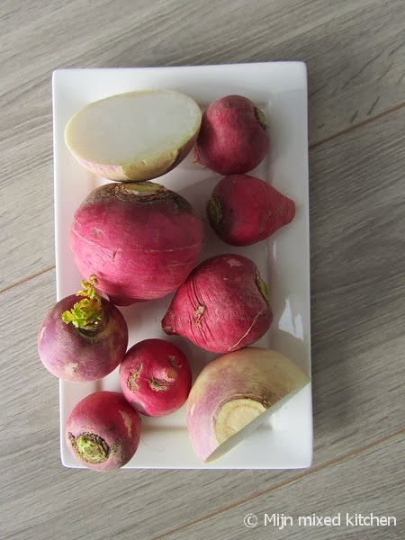 Mijn mixed kitchen: Turp (meiknol)