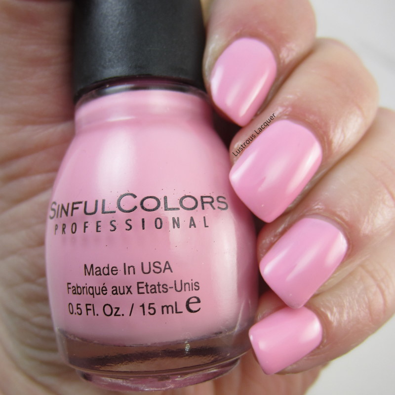 Sinful Colors - Pink Smart and Charmed - Lustrous Lacquer