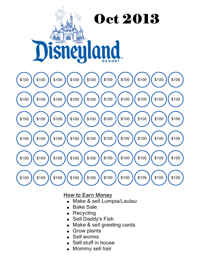 Noodle Sandwich: Our 2013 Disney Goal